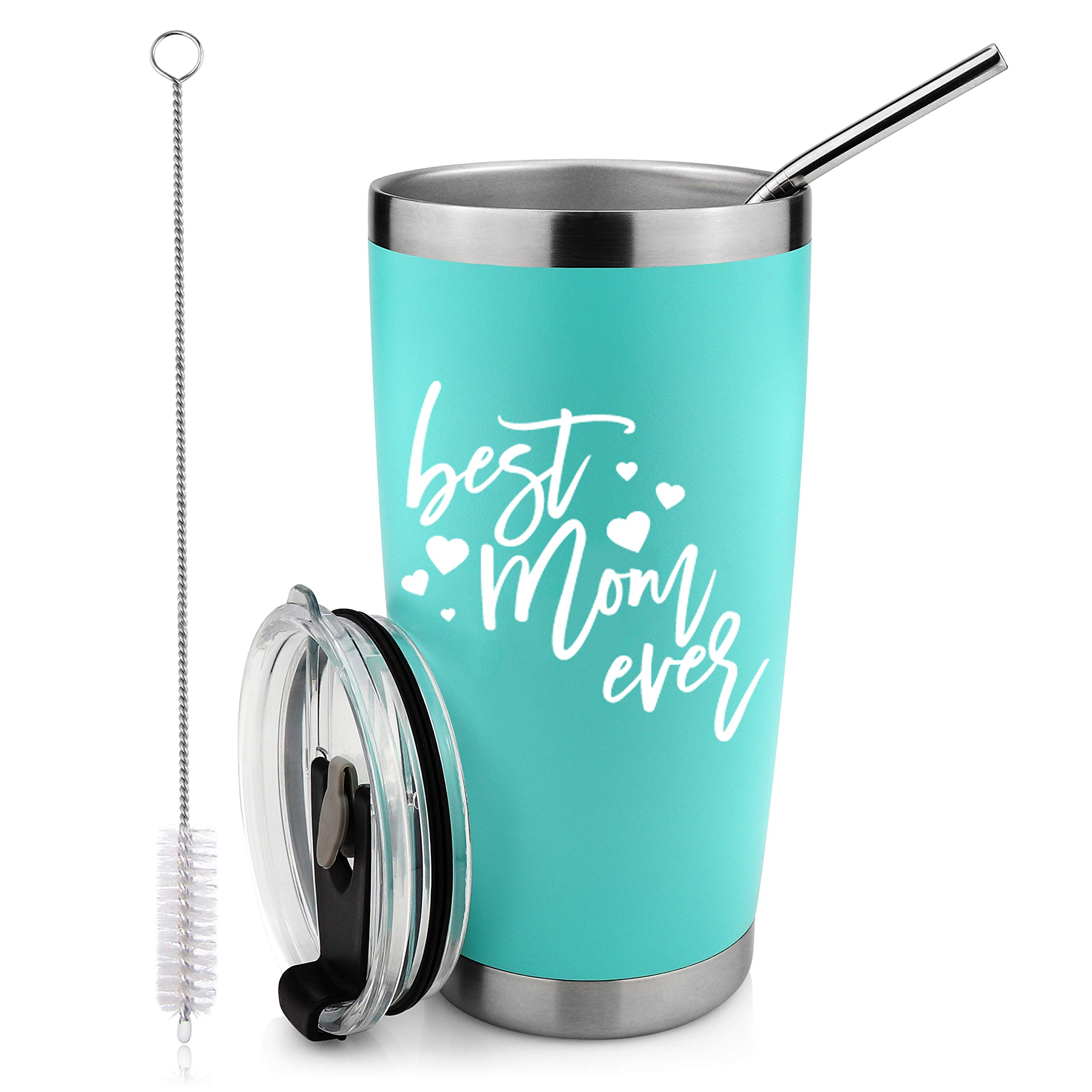 Best Mom Ever-Gift for Mom for Christmas, 20 Ounce Stainless Steel Tumbler