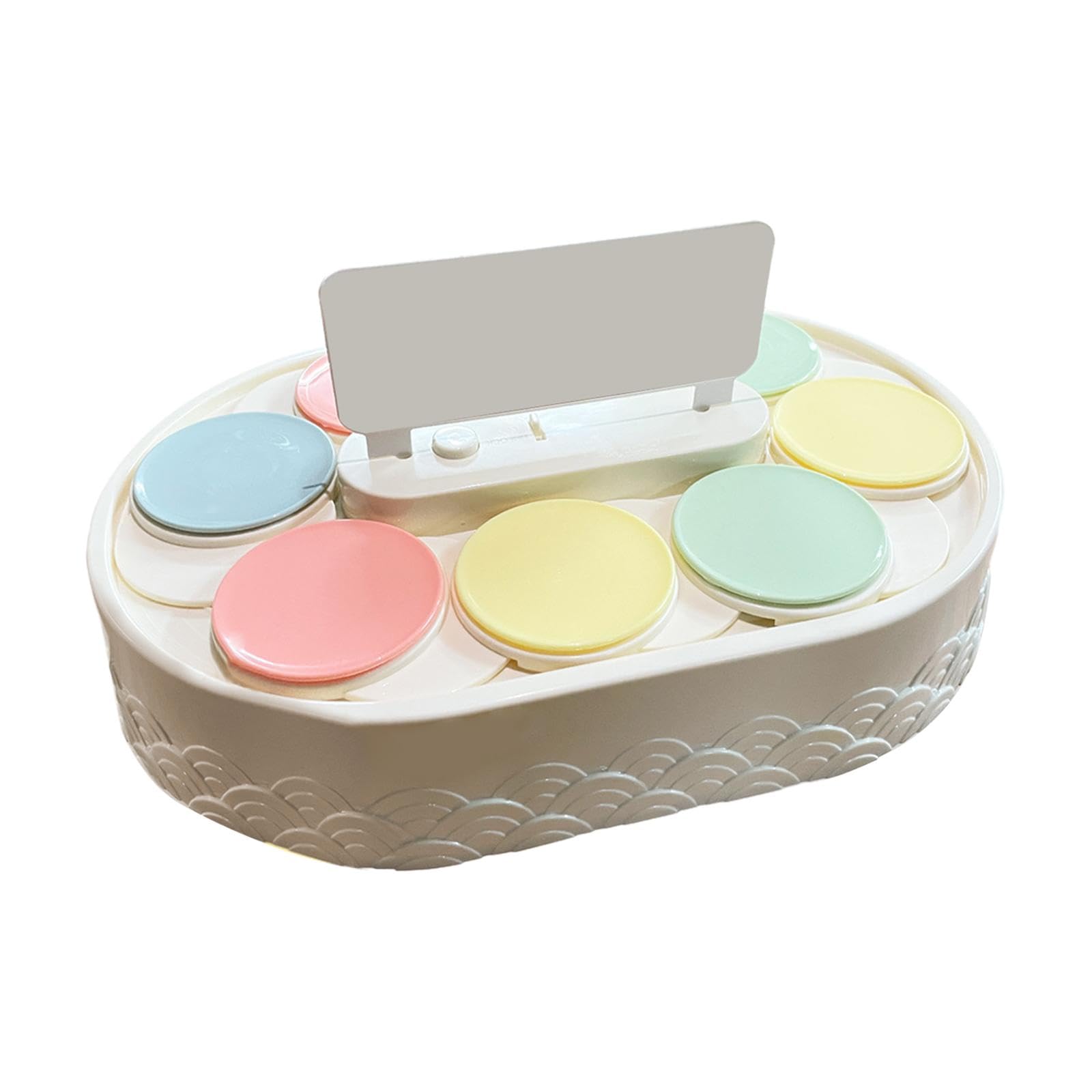 Automatic Rotating Table Display Stand Swing Tray Turntable, for Displaying Cupcakes, Desserts, Sushi, Jewelry