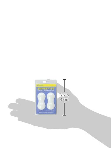Parent Units SafestyleDouble Outlet Cover, 2-Count