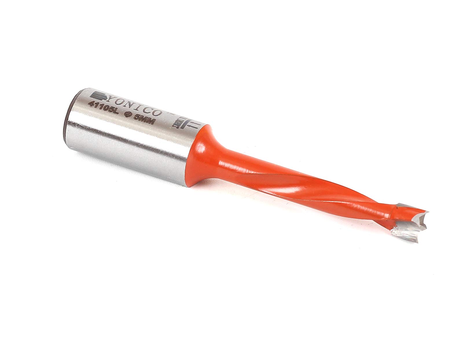 YONICO Boring Bits Brad Point Left Hand 5mm 10mm Shank 41105L