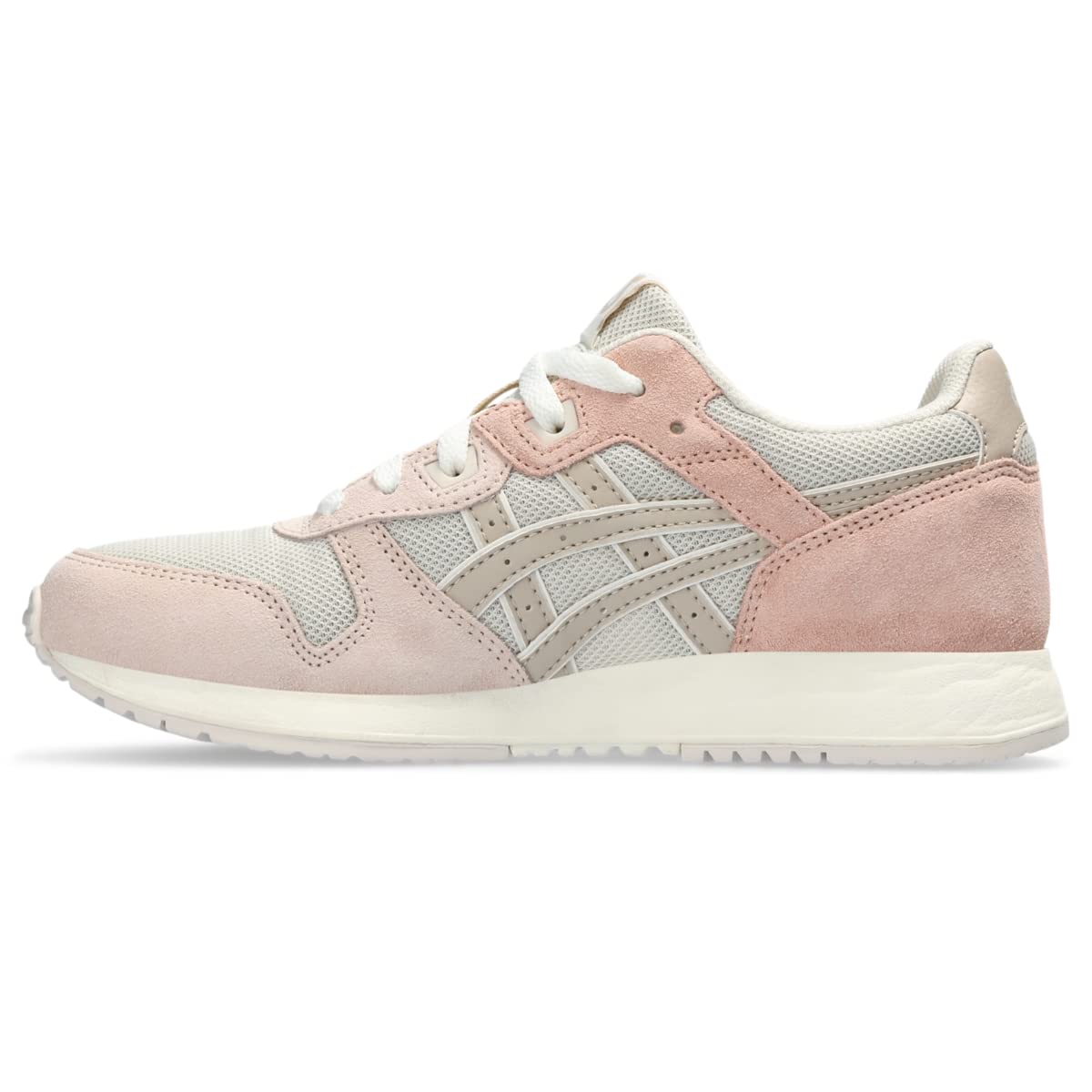 ASICS Women's Lyte Classic Sportstyle Shoes, 8.5, Oatmeal/Simply Taupe