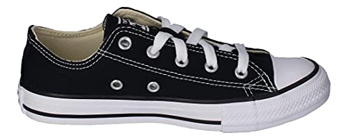 Converse Unisex Chuck Taylor All Star Low Top Black Sneakers - 3 D(M) US