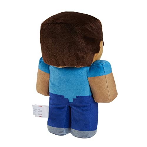 Mattel Minecraft Basic Plush Character Soft Dolls, Video Game-Inspired Collectible Toy Gifts for Kids & Fans Ages 3 Years Old & Up