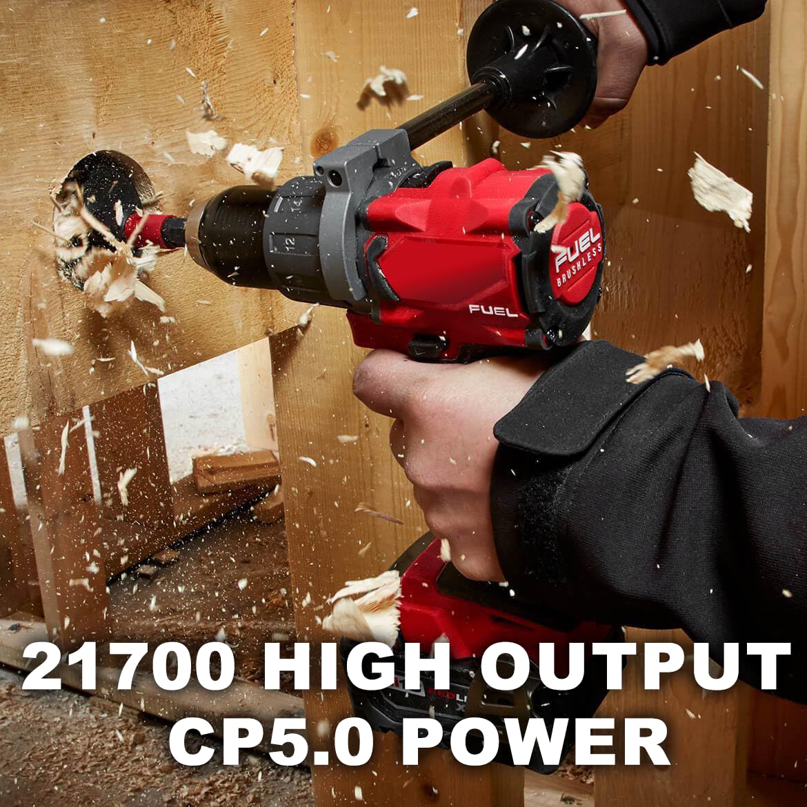 PEYESTEN 2 Packs High Output 5.0 Ah 18V Battery Replace for Milwaukee M18 Battery, Compatible with Milwaukee M18 Battery 48-11-1812 48-11-1852 Cordless Power Tools and Original Charger.