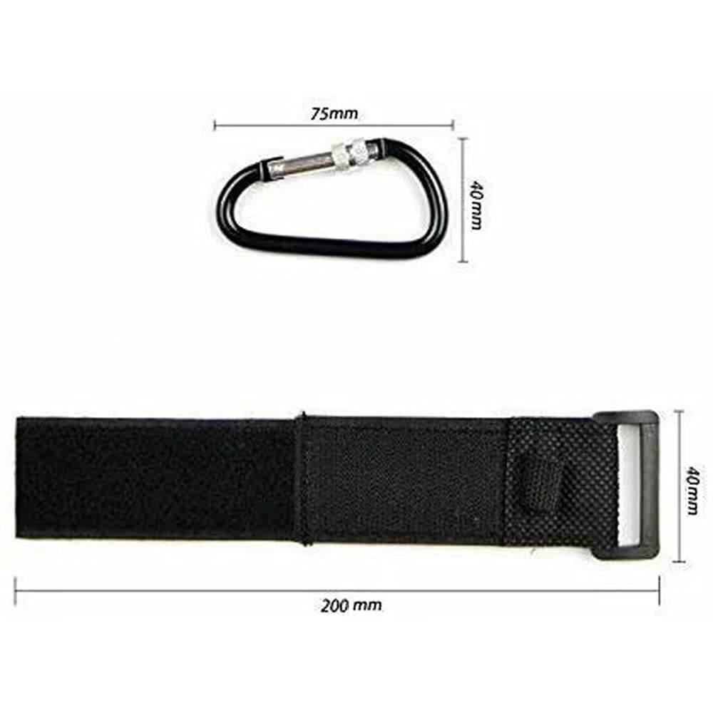 Stroller Hooks Clips for Diaper Bags, 2 Pack of Baby Durable Clips Hooks for Stroller to Hang Bags, Adjustable Multi-Purpose Hooks,Stroller Organizer, Purse