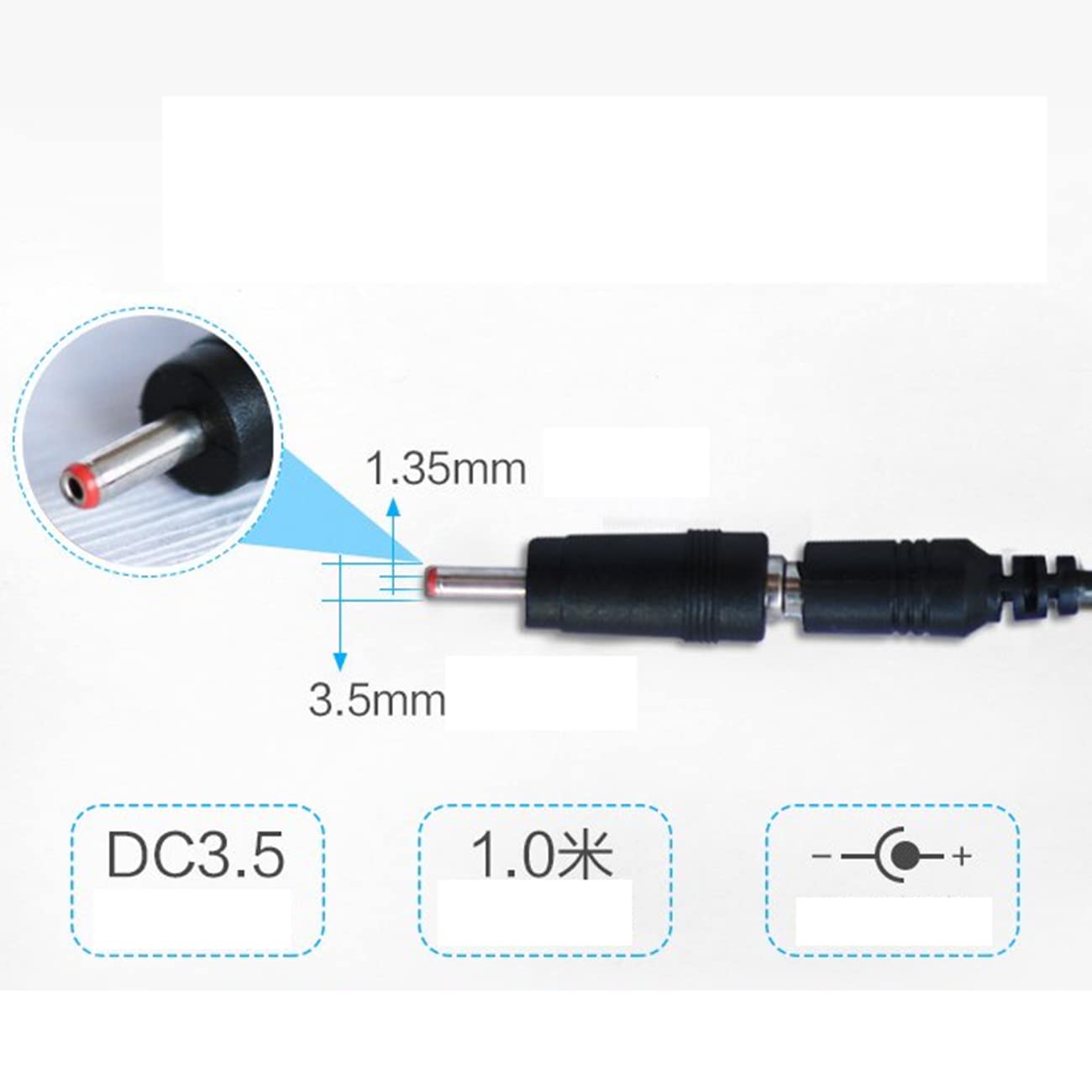 HiLetgo USB Boost Converter Cable DC 5V to 9V 12V USB Step-up Cable USB to DC 5.5x2.1mm 3.5x1.35mm USB Power Supply Adapter UBS Power Voltage Boost Converter Max Power 18W