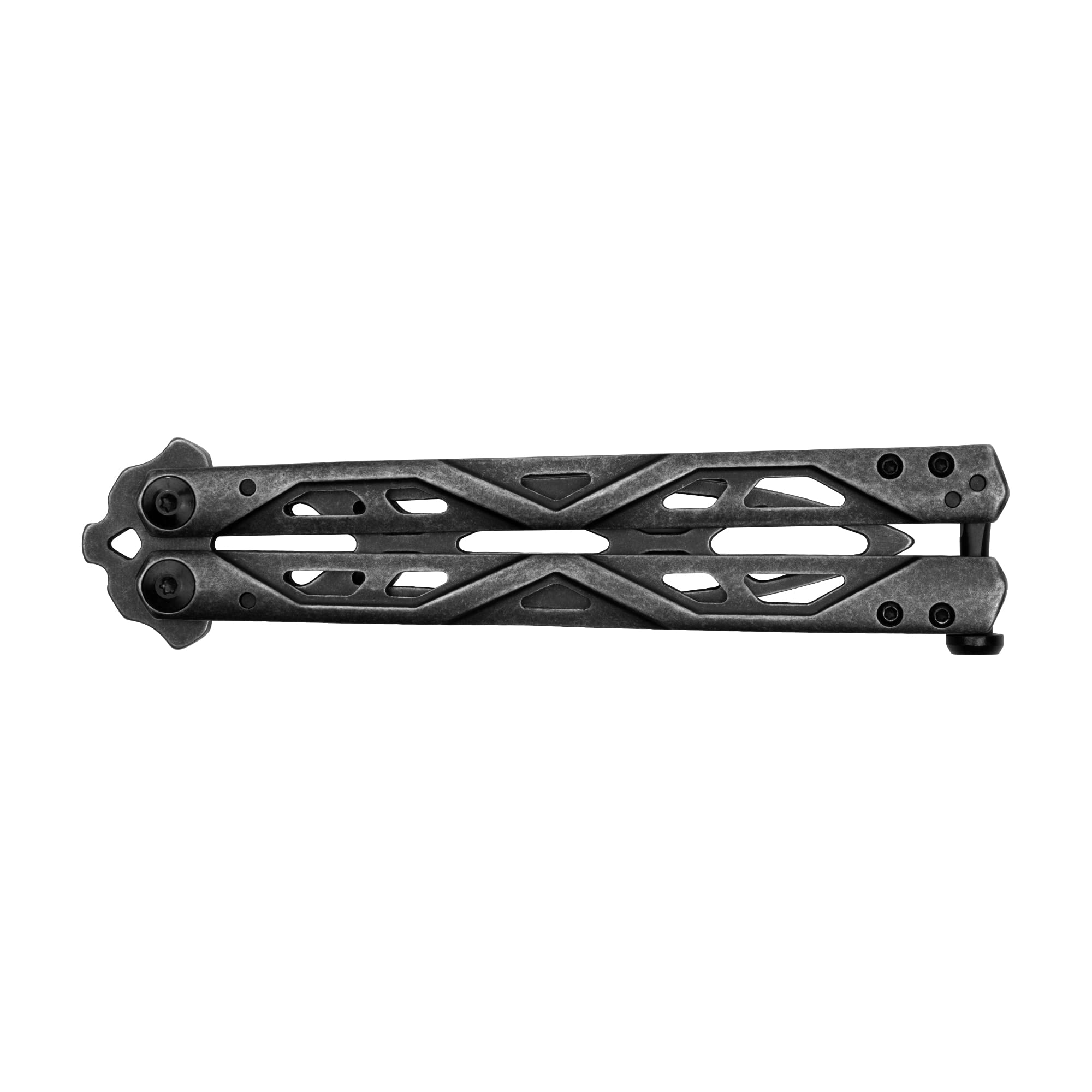 Kershaw Balanza Trainer, Butterfly Knife with Blunt Blade, Rounded Tip,black