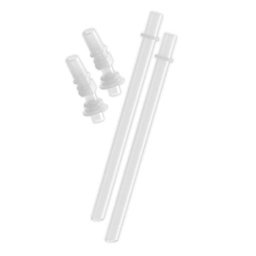 Bentgo® Kids Water Bottle - New & Improved 2023 Set With 2-Pack of Water Bottle Replacement Straws (Puppy Love)