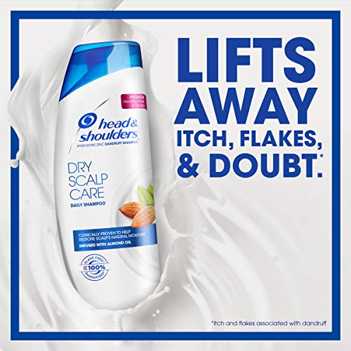 Head & Shoulders Dry Scalp Care Daily-Use Anti-Dandruff Paraben Free Shampoo, 13.5 Fl Oz