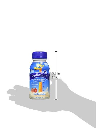 PediaSure Grow & Gain Kids' Nutritional Shake Vanilla Ready-To-Drink Bottles, 24 Pk./8 Fl. Ounce ., 192 Fl Ounce
