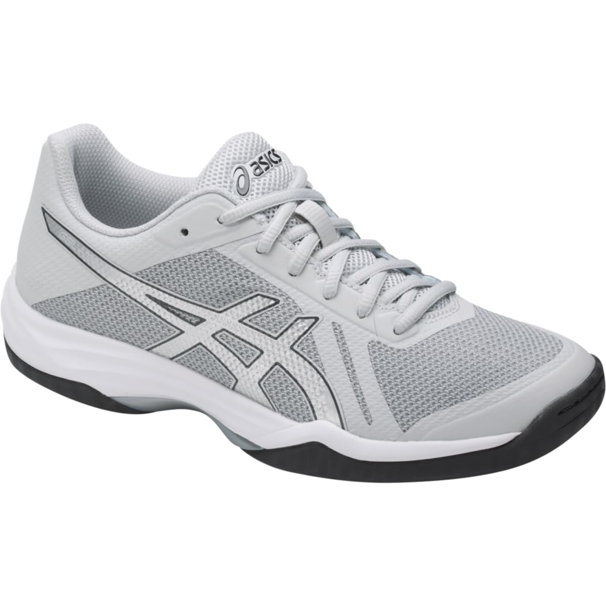 ASICS Women's Womens Gel-Tactic 2 Athletic Shoe, Glacier Grey/Silver/Dark Grey, 12 Medium US