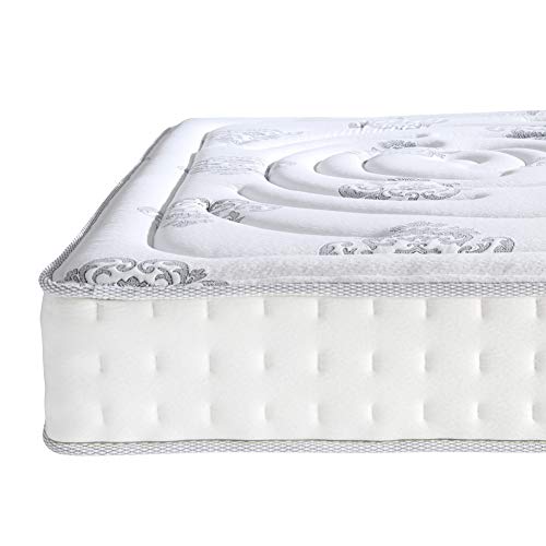 Classic Brands Decker Memory Foam and Innerspring Hybrid 10-Inch Mattress | Bed-in-a-Box Queen