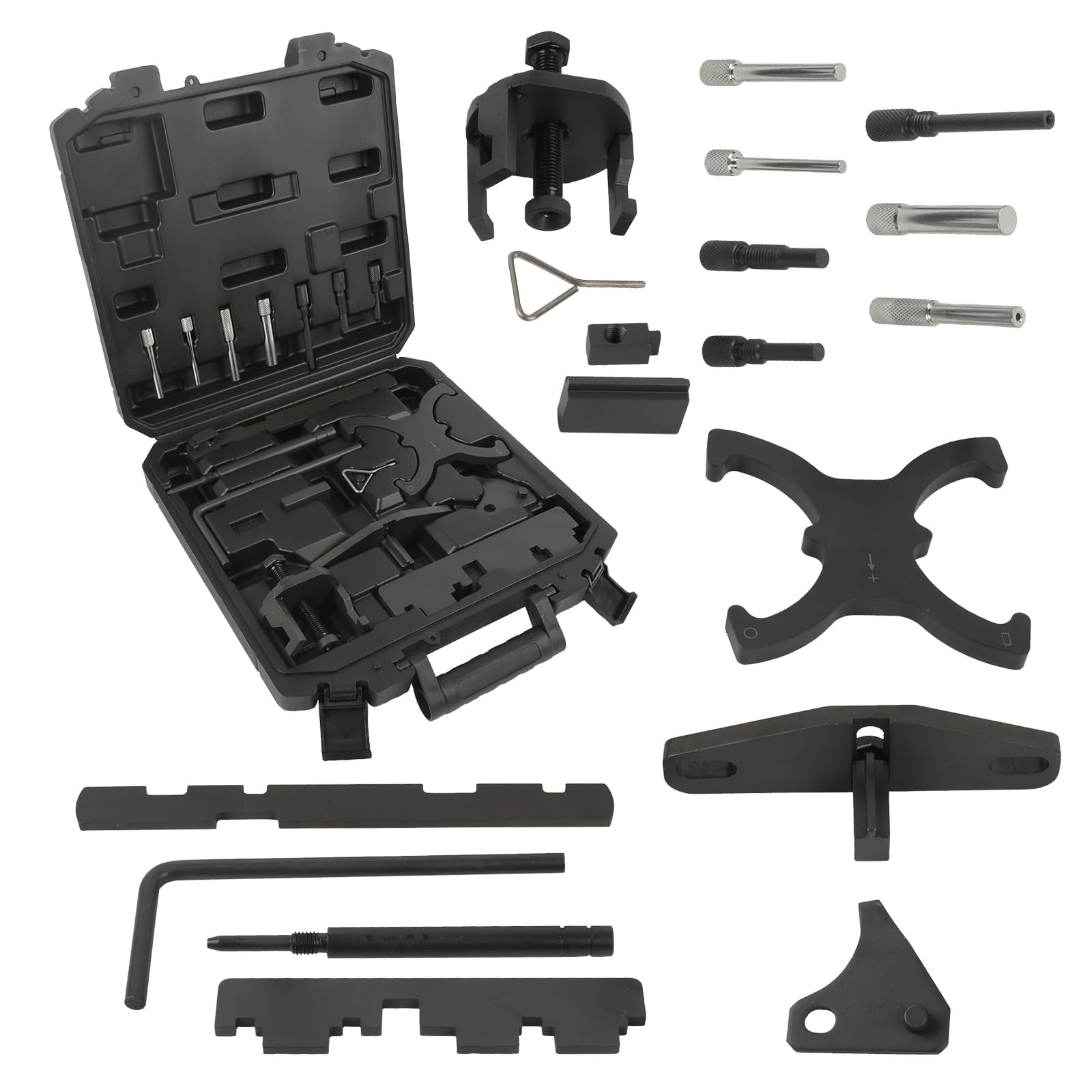 BELEY Engine Timing Tool Flywheel Locking Tool Kit for Ford Mazda Camshaft 1.4 1.6 1.8 2.0 Di/TDCi/TDDi Engine