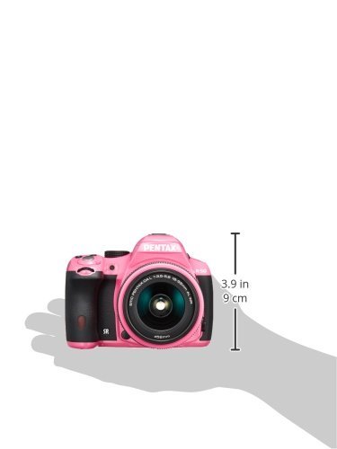 Pentax K-50 16MP Digital SLR Camera Kit with DA L 18-55mm WR f3.5-5.6 and 50-200mm WR Lenses (Pink) - International Version