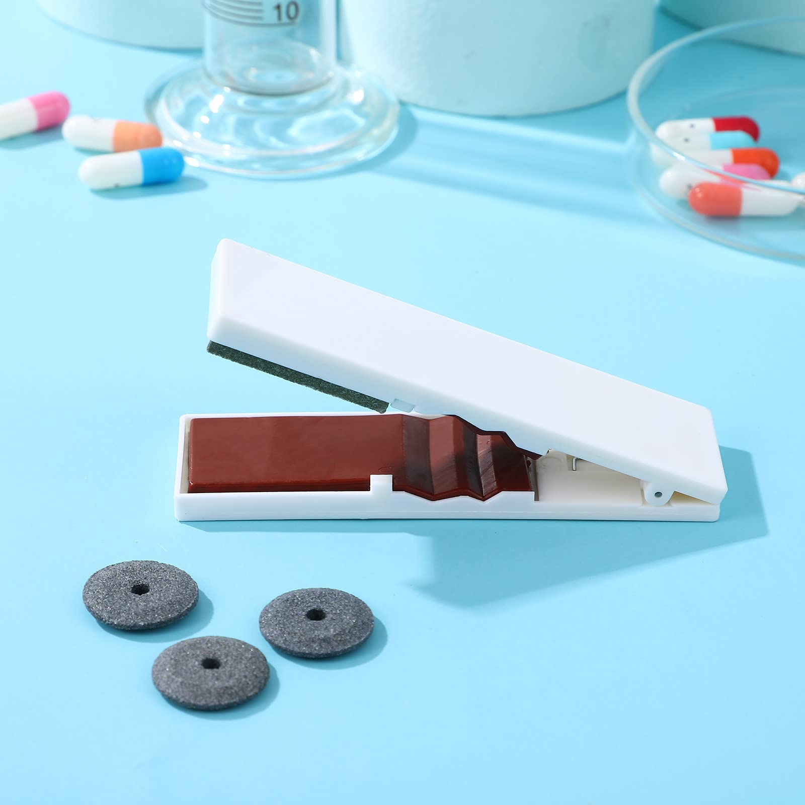 Baluue Glass Cutter for Bottles Ampoule Opener Ampoule Breaker Ampoule Cutter Glass Vial Opening Tool for Operation and Laboratory Bottle Cutter