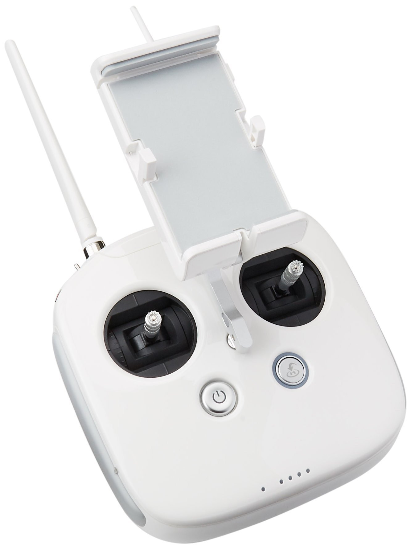 DJI Phantom 4 Pro Quadcopter Drone - 4K H-265 100 Mbps 60 FPS Cinematic Record, 20MP, ActiveTrack, TapFly Reverse, Safe Fly Home, GPS, 5-Dimensional Sense, White, 1 Yr Warranty (Renewed)