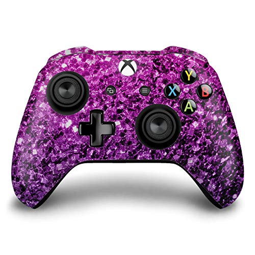 Head Case Designs Officially Licensed PLdesign Purple Pink Art Mix Vinyl Sticker Gaming Skin Decal Cover Compatible With Xbox One S/X Controller