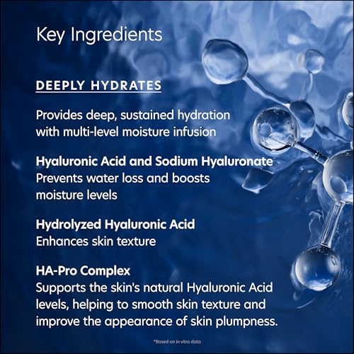 PCA SKIN Hyaluronic Acid Serum for Face, Boosts Hydration, Reduces Fine Lines & Wrinkles, Hyaluronic Acid Serum, 1 oz Pump