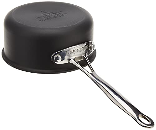 Cuisinart 1-Quart Saucepan, Chef's Classic Nonstick Hard Anodized Saucepan w/Cover, 619-14