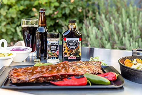 Cuisinart CGBS-014 Smoked Bacon Molasses BBQ, Premium Flavor and Blend for Marinade, Dip, Sauce or Glaze, 13 oz Bottle (Pack of 2)