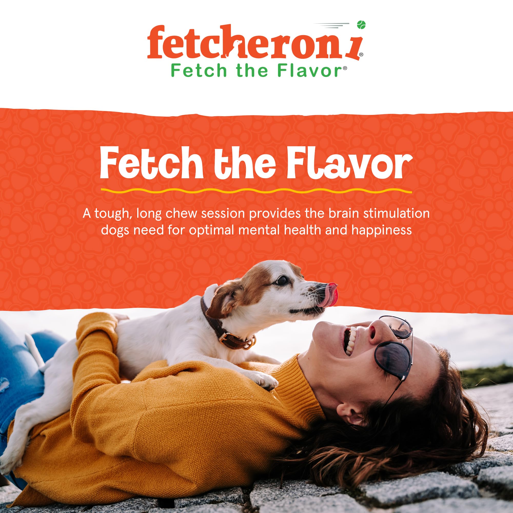 FETCHERONI Large Bully Sticks for Dogs - 100% Beef Tasty Natural Flavor - Fully Digestible Dog Chews - Long-Lasting chewing sticks - Bully Sticks Odor Free for Medium and Large Dogs (12 Inch, 10 Pack)