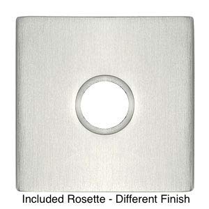 Emtek Transitional Brass Single Hook with Matching Finish Rosette - Choice of 7 Finishes - 290910US26 - Square (10) - Polished Chrome (US26)