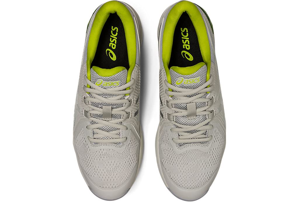 ASICS Men's Gel-Course Glide Golf Shoes, 9, Glacier Grey/NEON Lime
