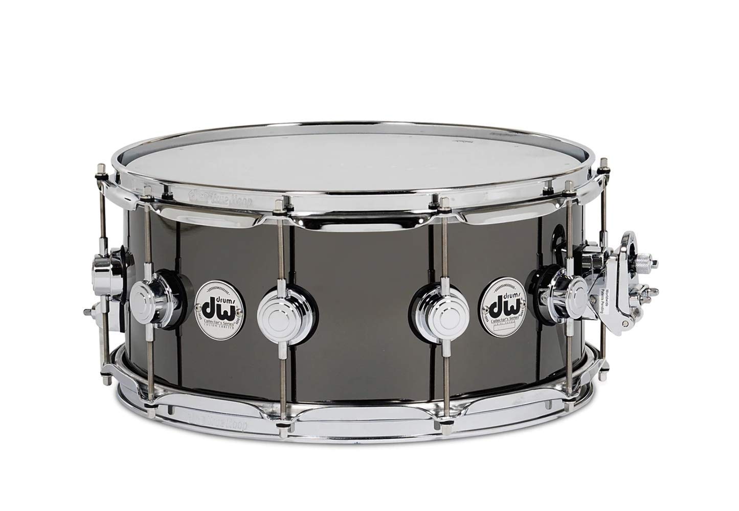 DW Collector's Series Black Nickel Over Brass Snare Drum 6.5x14" DRVB6514SVC