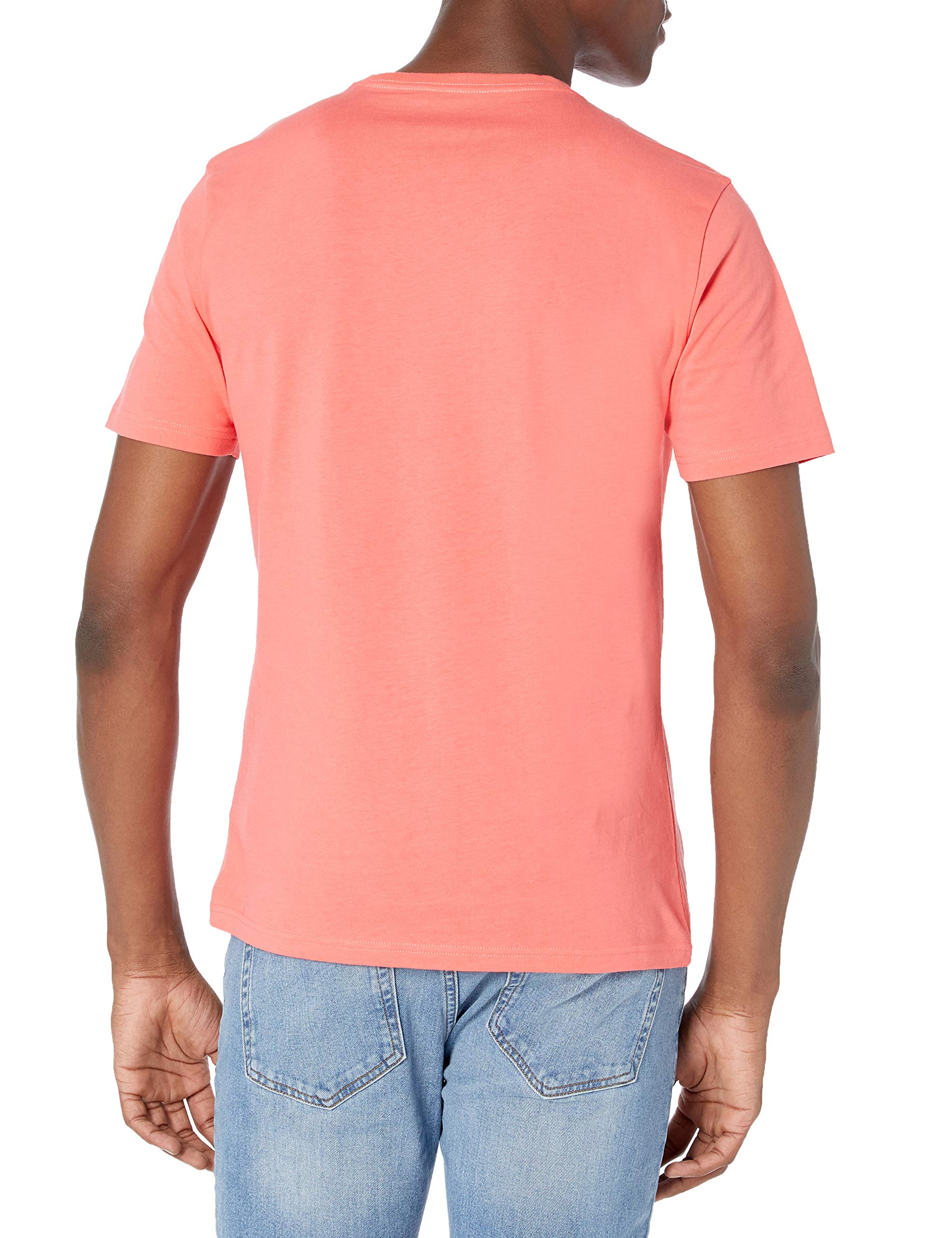 Amazon Essentials Men's Slim-Fit Short-Sleeve Crewneck T-Shirt, Pack of 2, White, Medium
