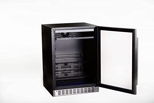 Azure A224BEV-S 24" Undercounter Beverage Center with 5.6 cu ft Capacity