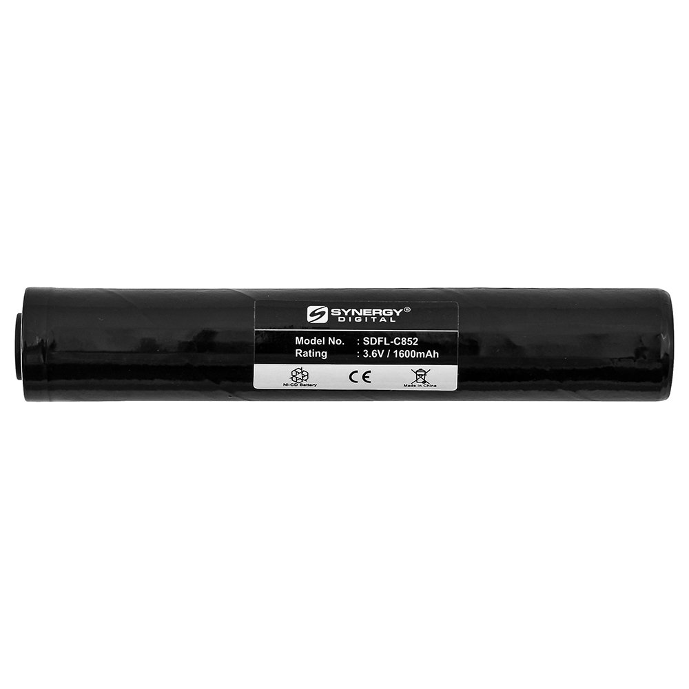Synergy Digital Battery Combo-Pack Compatible with Streamlight 75175 Flashlight Battery Includes: 3 x SDFL-C852 Batteries