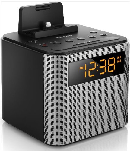 Philips AJT3300/37 Bluetooth Clock Radio (Black)