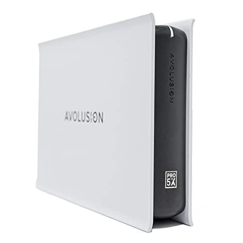 Avolusion PRO-5X Series 6TB USB 3.0 External Hard Drive for WindowsOS Desktop PC/Laptop (White) - 2 Year Warranty