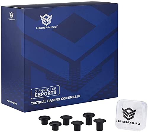 HexGaming Dark Chaos Nebula Galaxy Blade HEX Controller 2 Mappable Paddles & Interchangeable Thumbsticks & Flashshot Compatible with Xbox Series X/S Elite Controller PC Wireless FPS Esports Gamepad