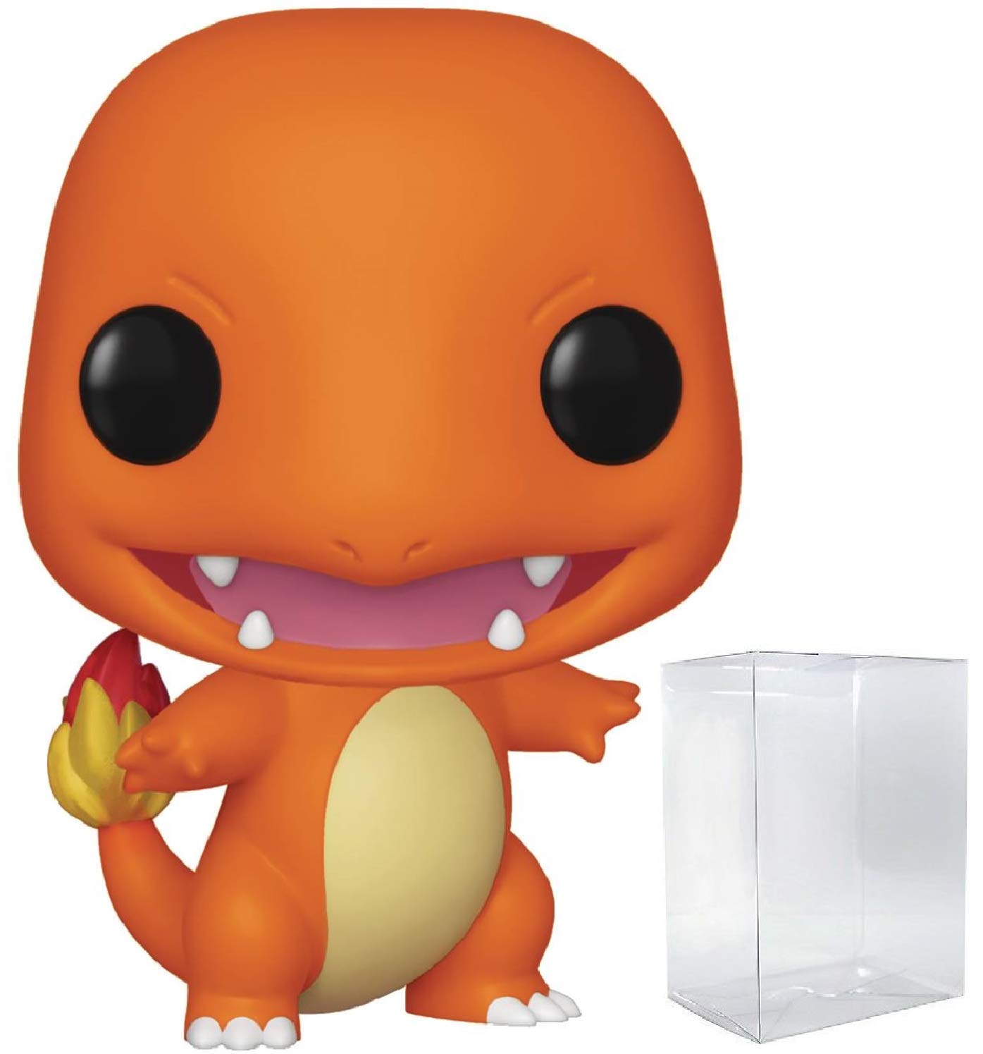 Pokemon - Charmander Funko Pop! Vinyl Figure (Bundled with Compatible Pop Box Protector Case) Multicolor 3.75 inches