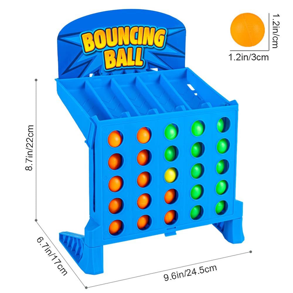YEIBOBO ! Bounce Balls Shots Game Bounce 4 in a Row