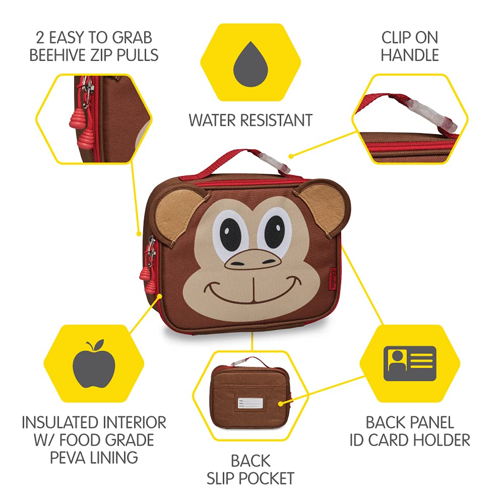 Bixbee Boys' Little Kids Monkey, Animal, One Size