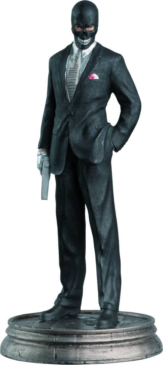 Eaglemoss DC Chess Figure & Collector Magazine #25 Black Mask Black Pawn
