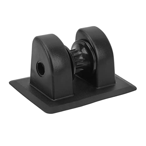 Astibym Kayak Anchor Row Roller, Sturdy Easy to Install Small Professional Inflatable Boat Anchor Holder PVC for Raft for Kayak(Black)
