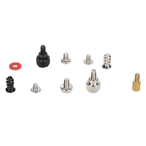 Computer Screw, Stainless Steel Washer PC Screws Various Sizes 362Pcs for Maintenance for CPU Disk for Motherboard