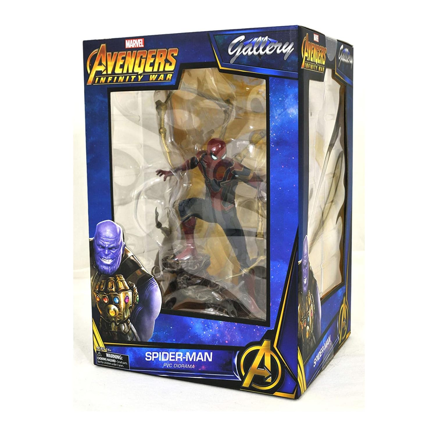 Diamond Select Toys Marvel Gallery: Avengers Infinity War Movie Spiderman PVC Gallery Figure