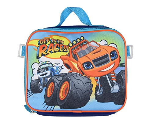 Blaze and the Monster Machines Backpack Set Lunch Box Pencil Case Key Chain Metal Carabiner