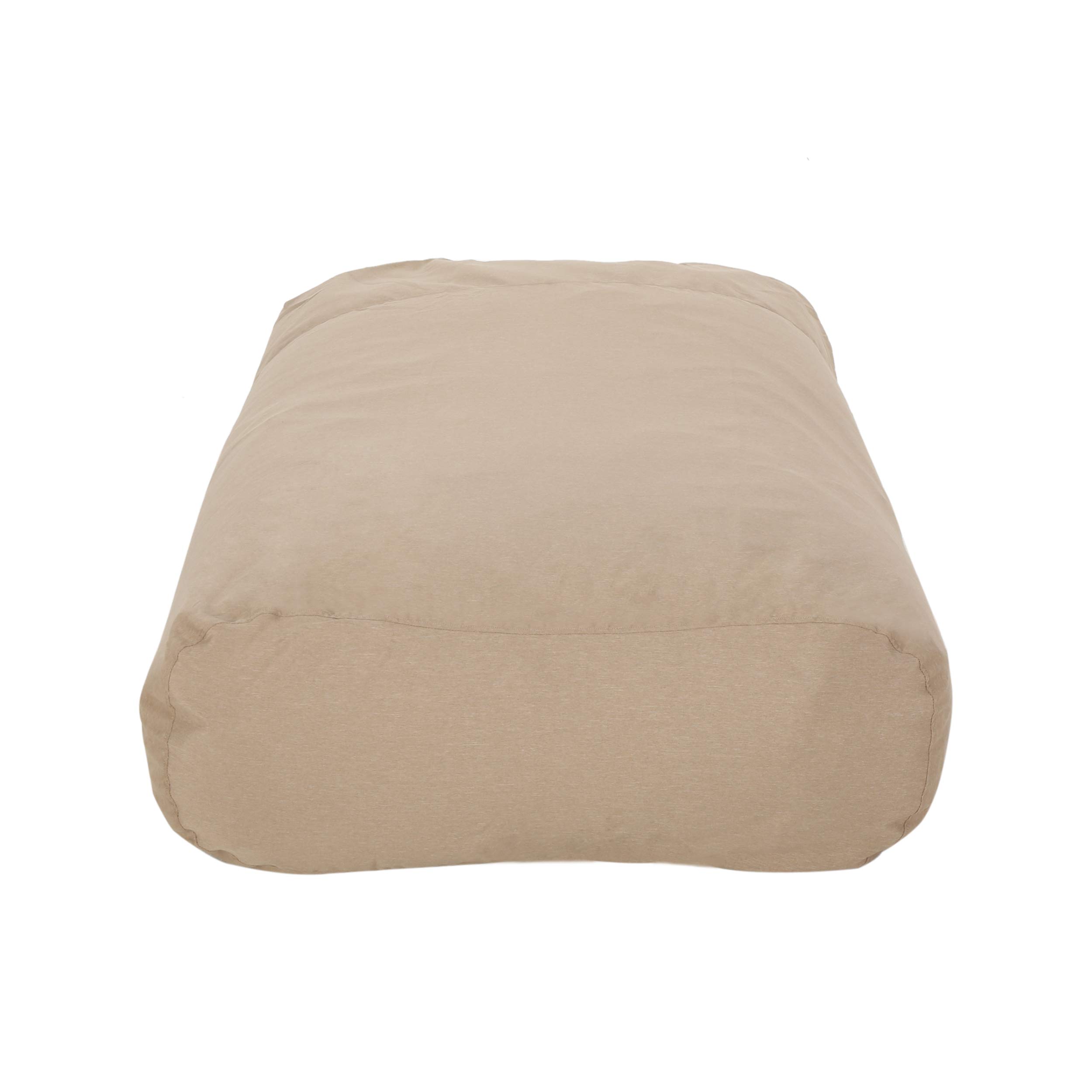 Christopher Knight Home Vivien Outdoor Water Resistant 6'x3' Lounger Bean Bag, Tuscany, Small