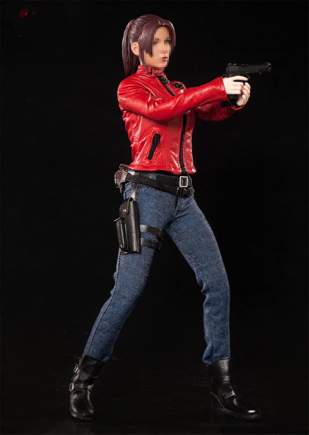 HiPlay 1/6 Scale Female Seamless Action Figure Set- Zombie Killer, Head+Costume+Accessory Full Set - 12 inch Super Flexible Figure Doll Set SET-021