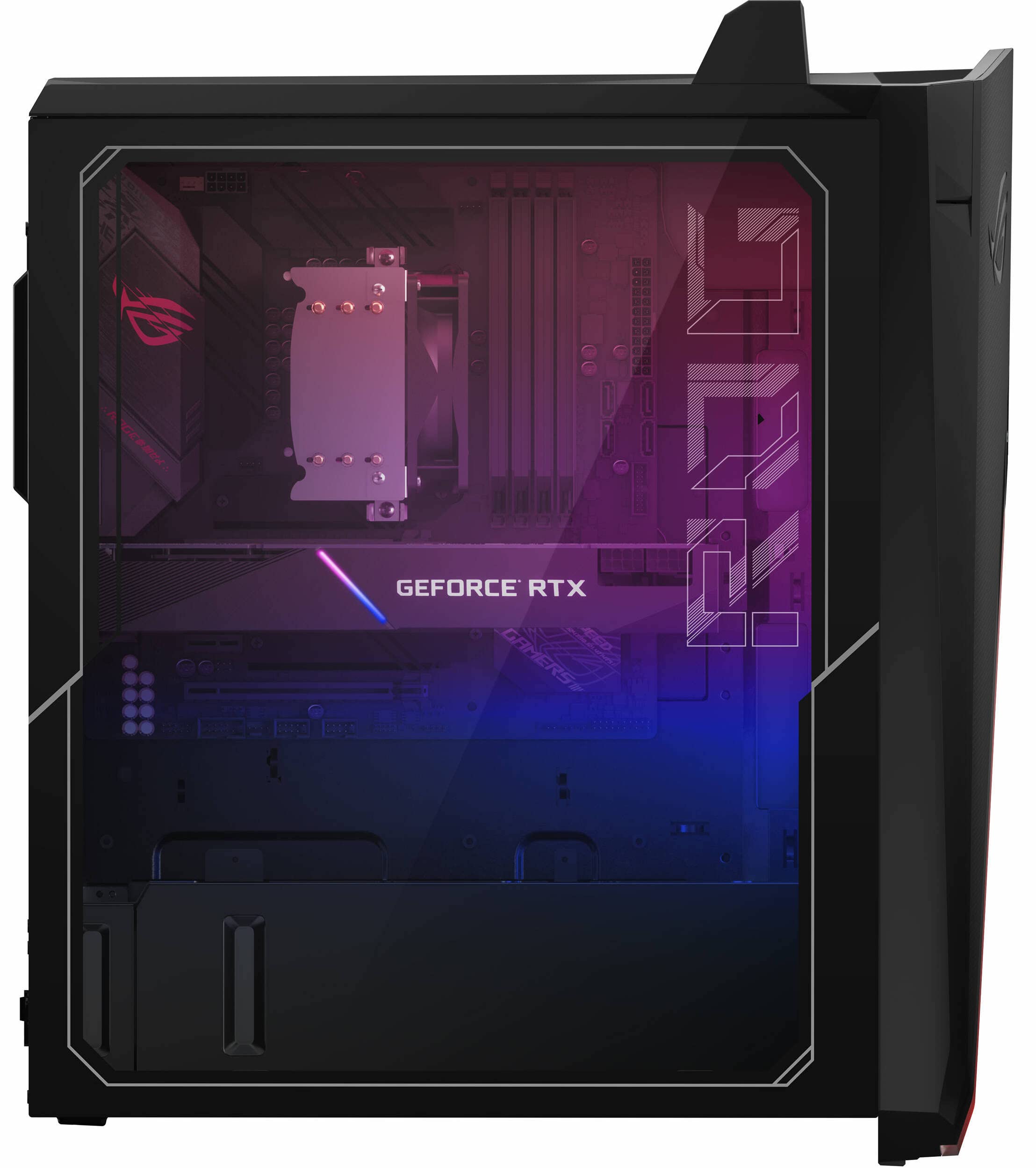 ASUS ROG G15CK-IB772 Gaming & Entertainment Desktop PC (Intel i7-10700 8-Core, 32GB RAM, 6TB HDD (3.5), RTX 2070 Super, WiFi, Bluetooth, HDMI, USB 3.2, Display Port, Win 11 Pro) (Renewed)