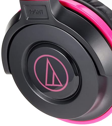audio-technica STREET MONITORING Portable Headphone ATH-S100 BPK (Black Pink)