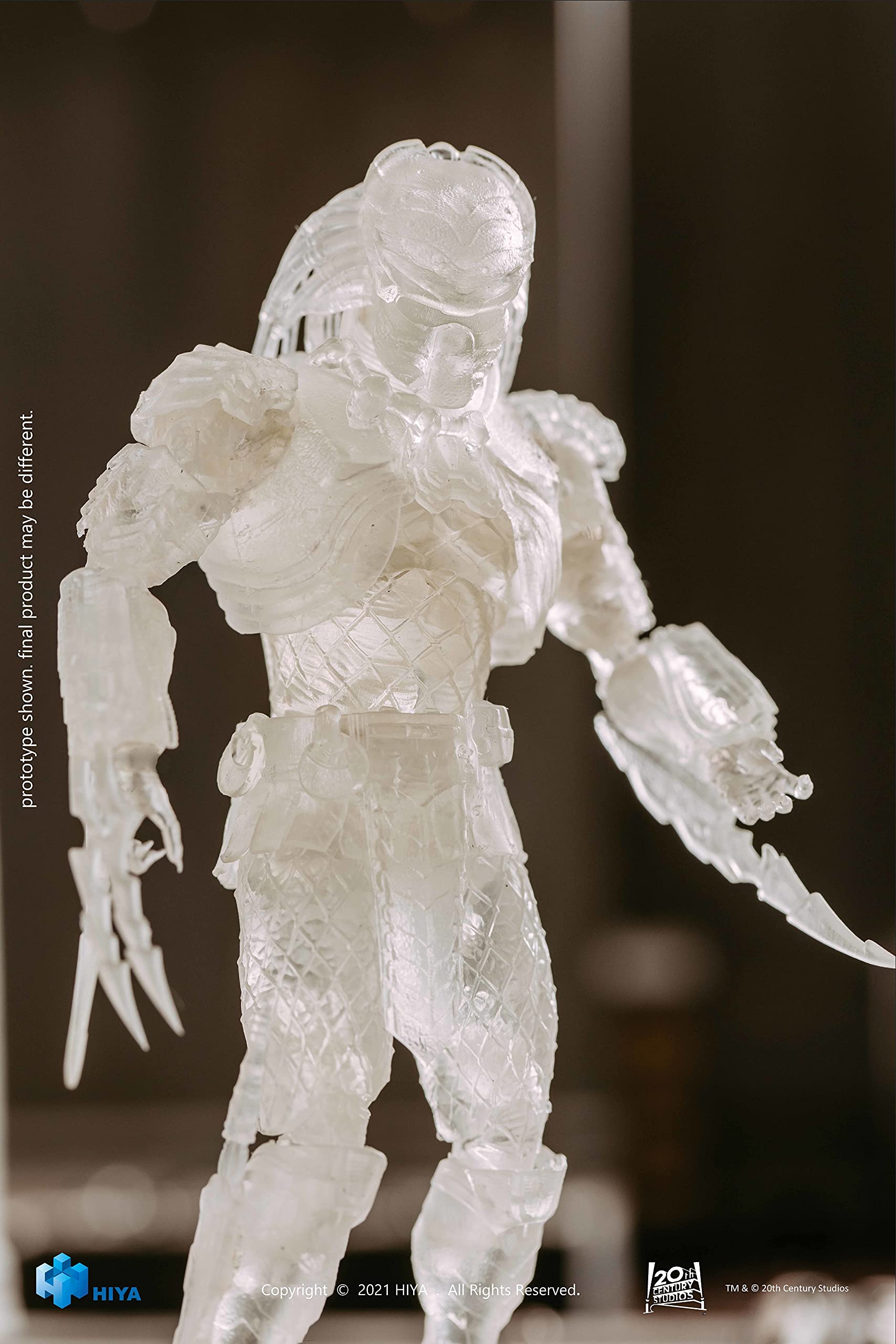 Hiya Toys Alien vs. Predator: Chopper Predator 1:18 Scale Action Figure, Multicolor