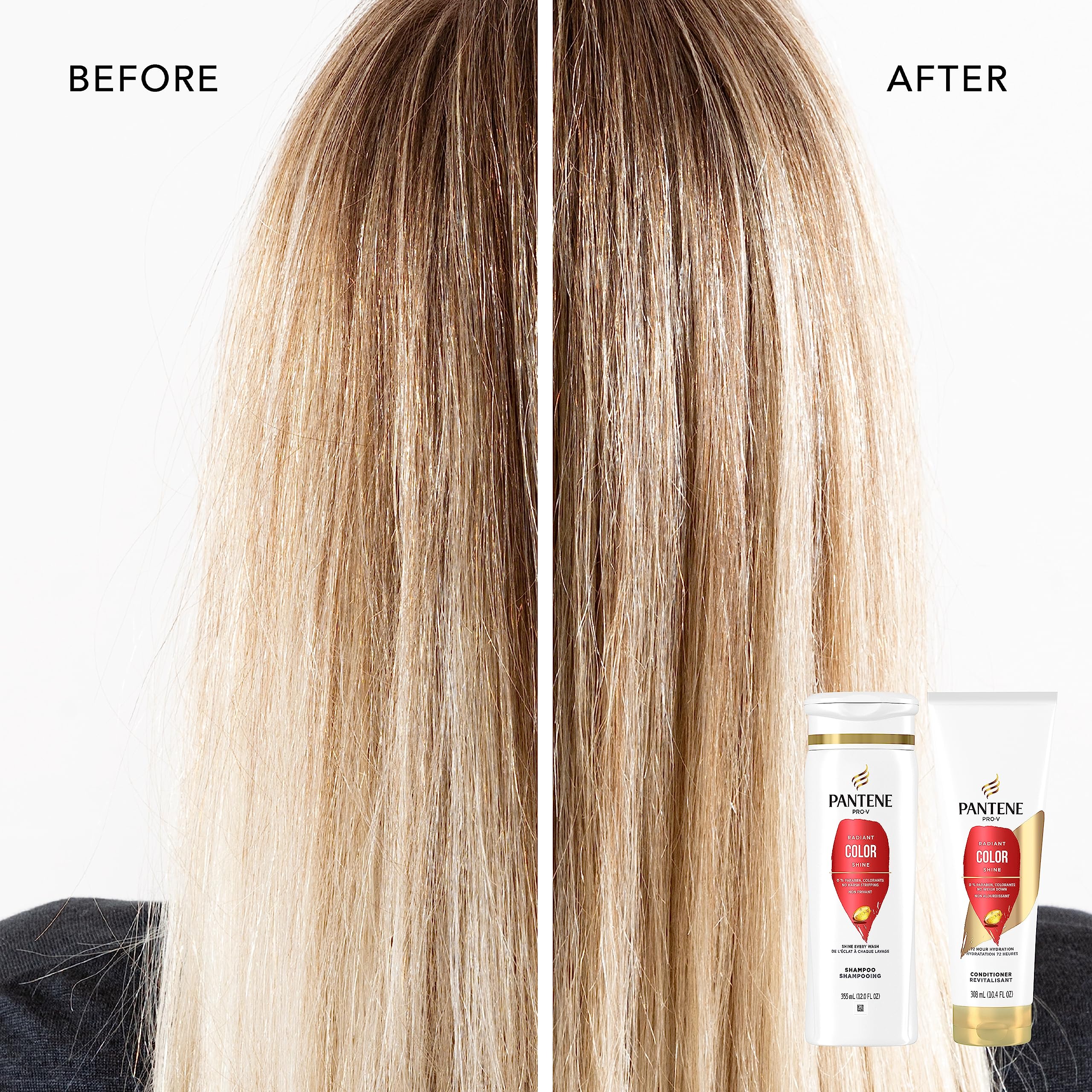Pantene PRO-V Radiant Color Shine Conditioner, 10.4oz/308mL