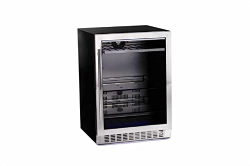 Azure A224BEV-S 24" Undercounter Beverage Center with 5.6 cu ft Capacity