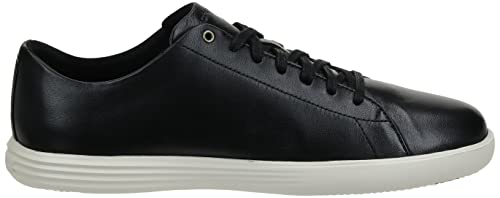 Cole Haan Men's Grand Crosscourt II Sneaker, Black Lthr/White, 10